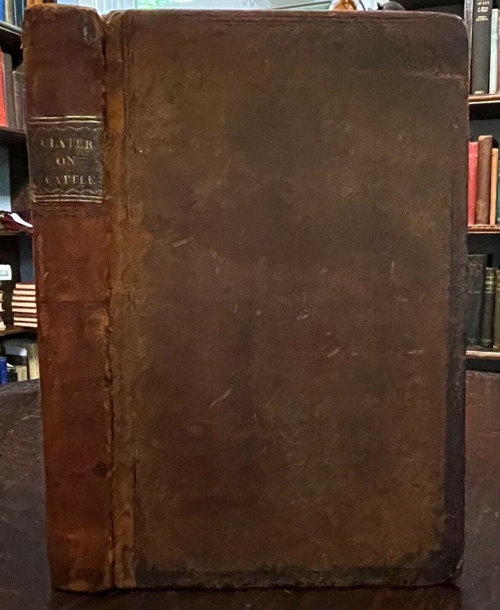 Every Man His Own Cattle Doctor 1st 1817 Veterinary Medicine Livesto