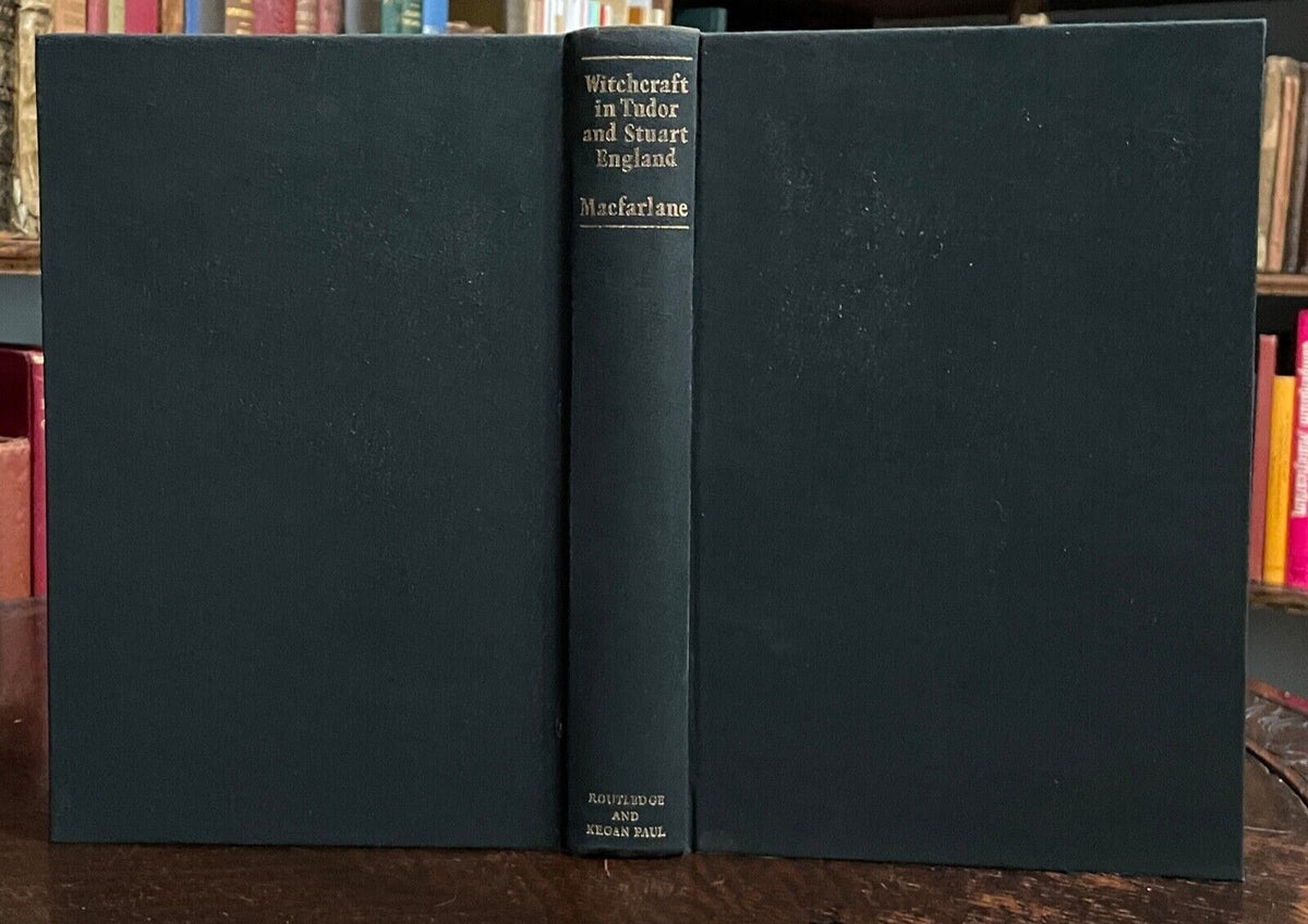 WITCHCRAFT IN TUDOR & STUART ENGLAND - 1st, 1970 WITCHES PERSECUTION 1 ...