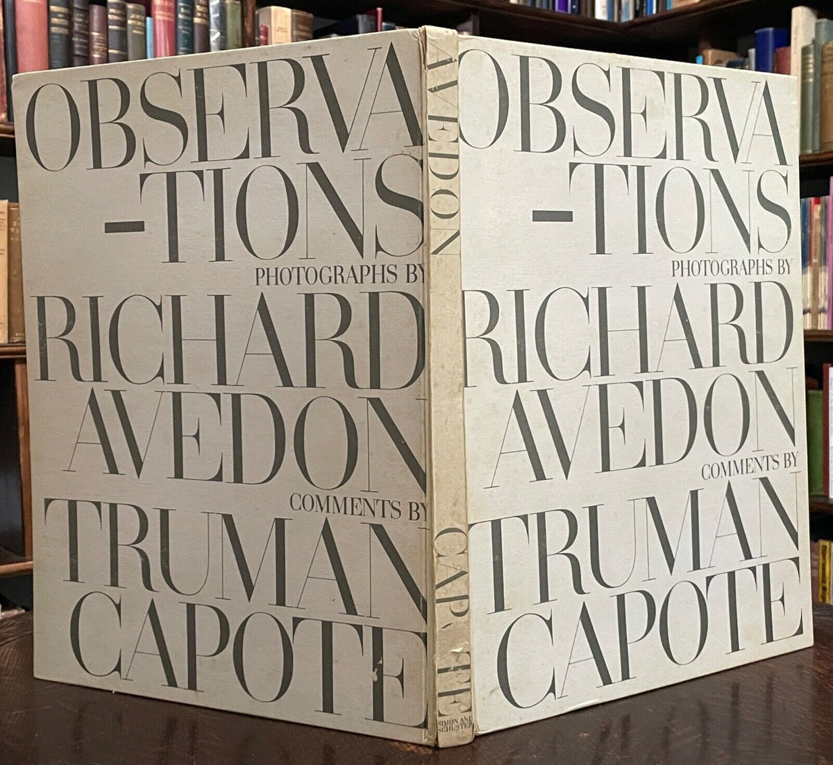 OBSERVATIONS - Richard Avedon / Truman Capote, 1st 1959 - ART, PHOTOGR ...