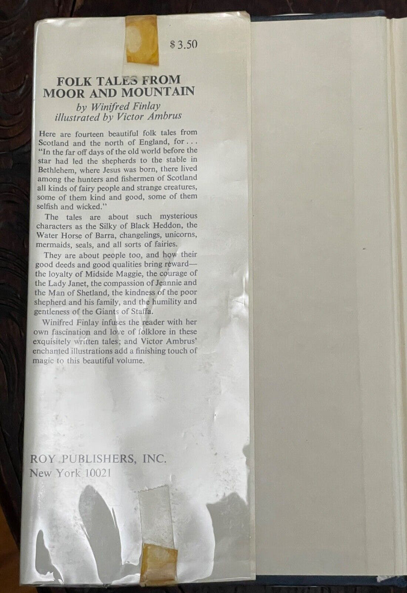 FOLK TALES FROM MOOR & MOUNTAIN - 1st 1969 - ANCIENT CELTIC FOLKLORE ...