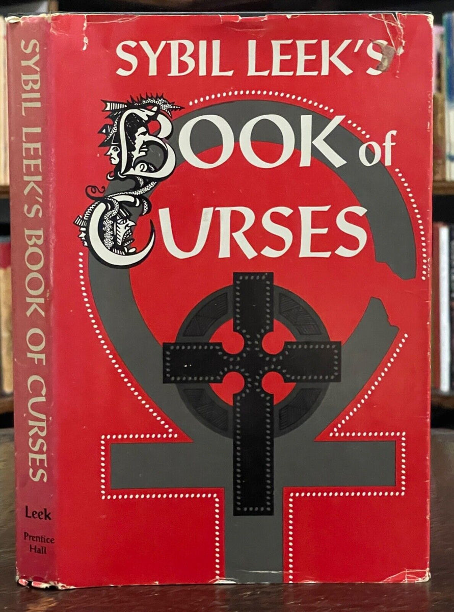 SYBIL LEEK'S BOOK OF CURSES - 1st 1975 - WITCHCRAFT MAGICK HEXES CURSE ...