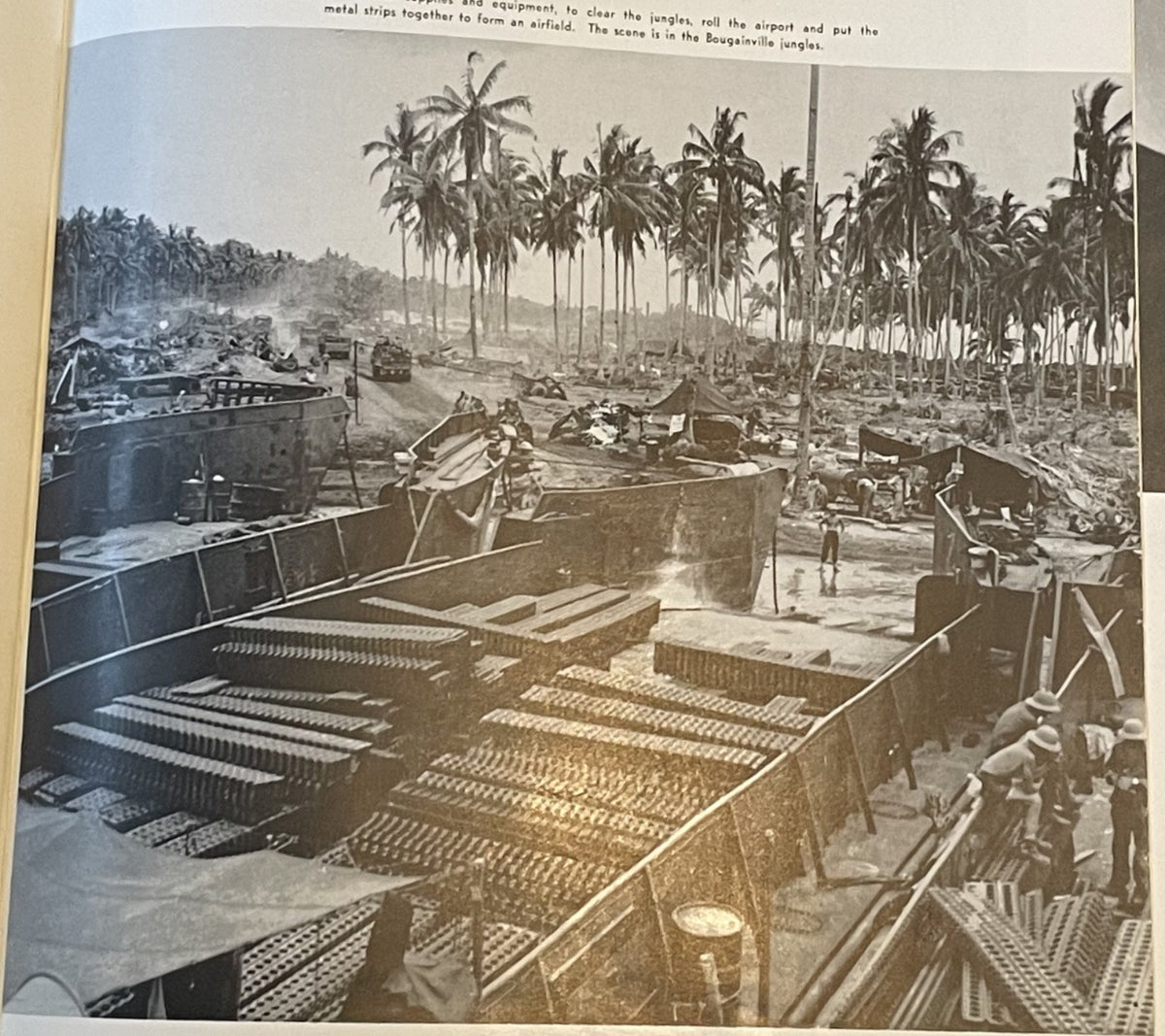 NAVY 70th NAVAL CONSTRUCTION BATTALION: SEABEES - 1st 1945, WWII PACIF ...