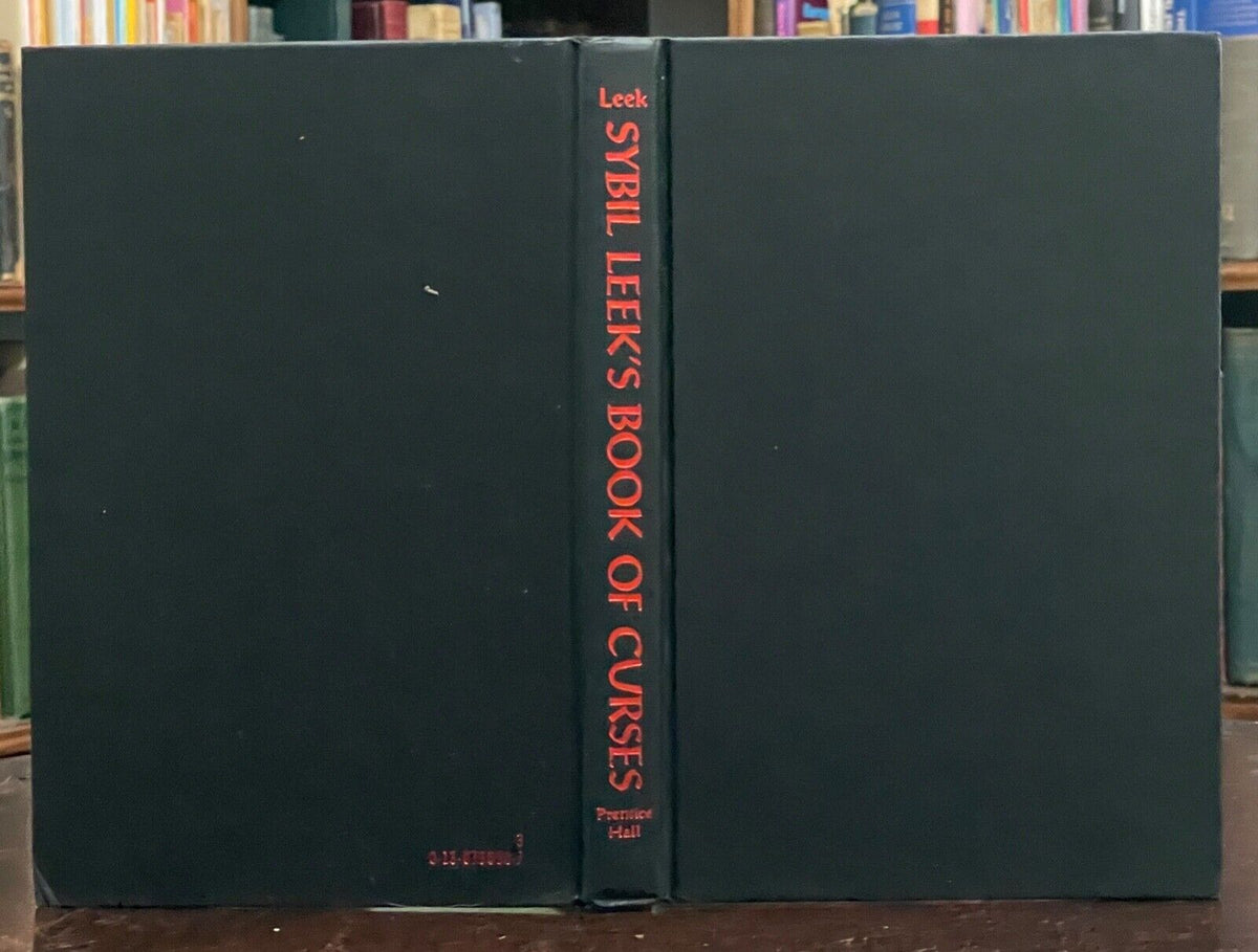 SYBIL LEEK'S BOOK OF CURSES - 1st 1975 - WITCHCRAFT MAGICK HEXES CURSE ...