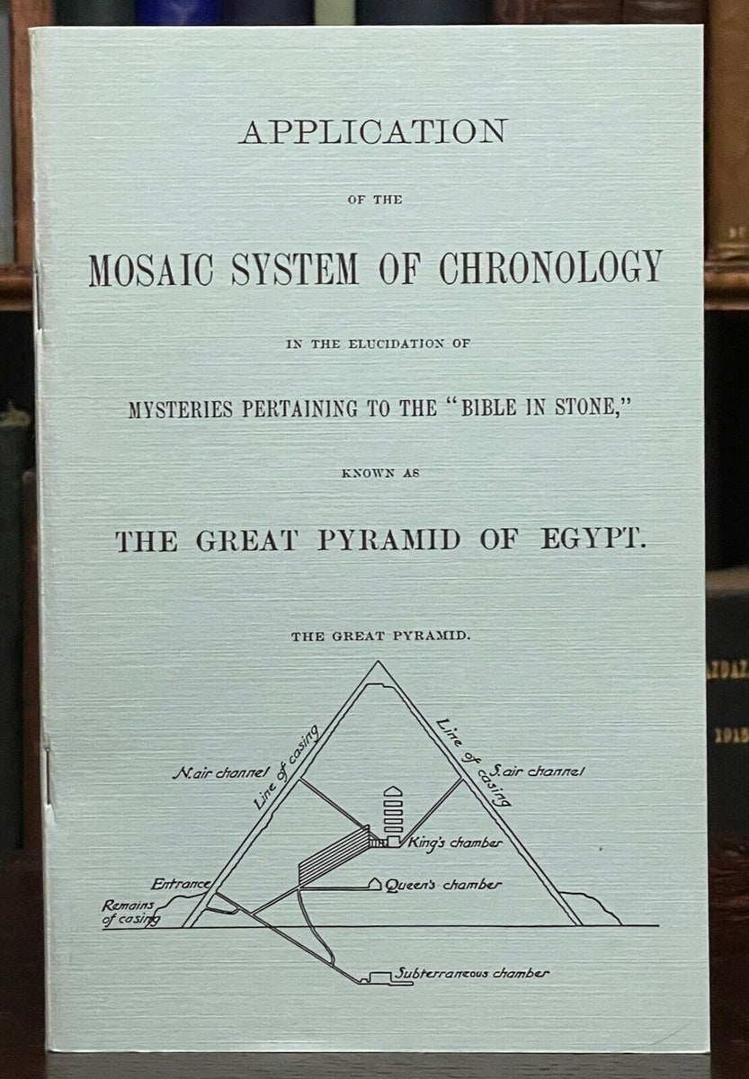 APPLICATION OF THE MOSAIC SYSTEM OF CHRONOLOGY - ANCIENT STONE MONUMEN ...