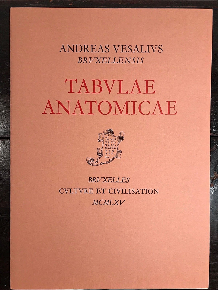 TABULAE ANATOMICAE 1538 - ANDREAS VESALIUS LTD ED 500 - ANATOMY LITHOS ...