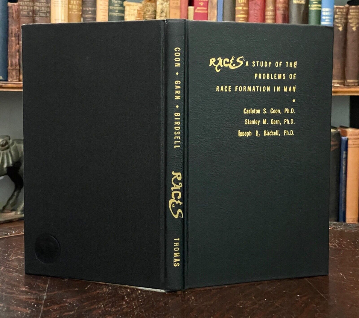 RACES: RACE FORMATION IN MAN - 1st 1950 HUMANS GEOGRAPHICAL PHYSICAL D ...