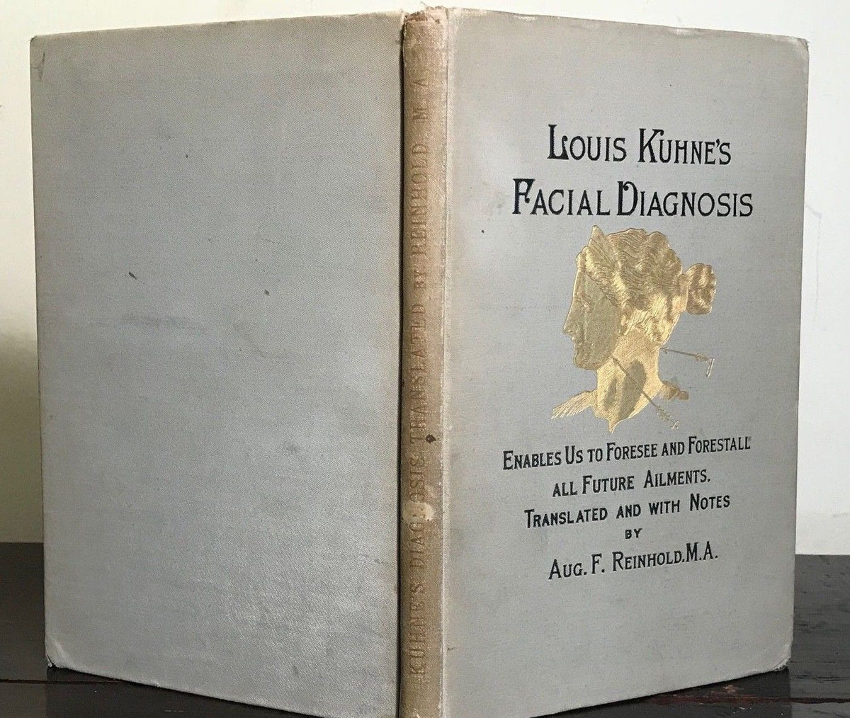 1897 LOUIS KUHNE'S FACIAL DIAGNOSIS - Reinhold - Phrenology Water Cure ...