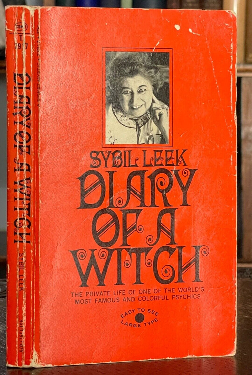 DIARY OF A WITCH - Sybil Leek, 1969 - WICCA WITCHCRAFT MAGICK DIVINATI ...