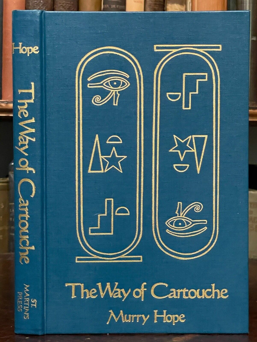 WAY OF THE CARTOUCHE - Murry Hope, 1st 1985 - ANCIENT EGYPT ORACLE DIV ...