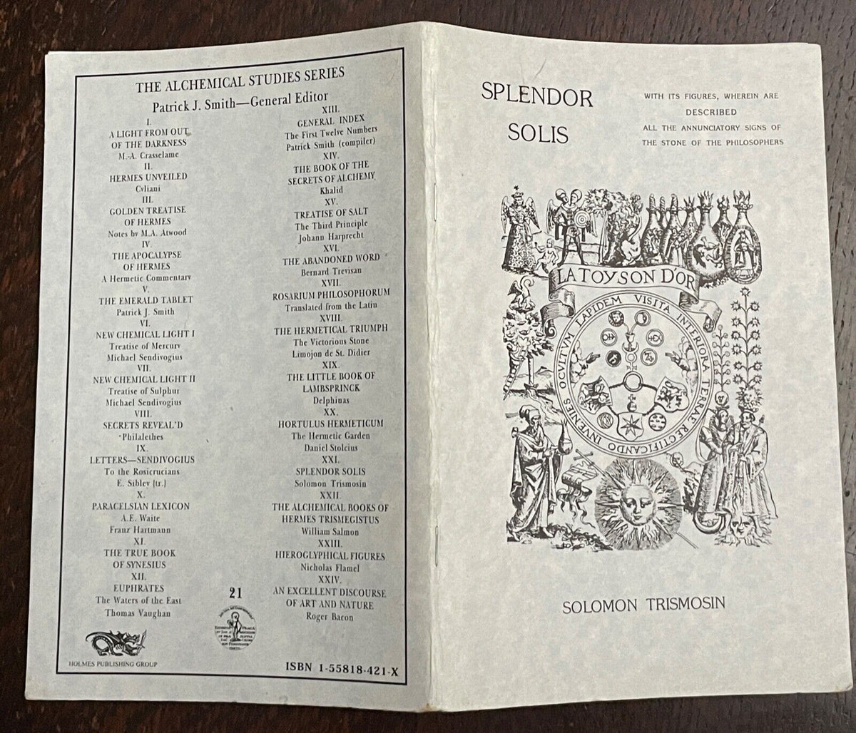 SPLENDOR SOLIS - Solomon Trismosin, 2005 - MAGICK ALCHEMY PHILOSOPHER ...