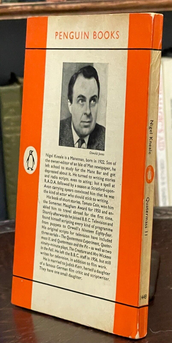 QUATERMASS II - Nigel Kneale, 1st 1960 - SCIENCE FICTION, SCI FI, HORR ...