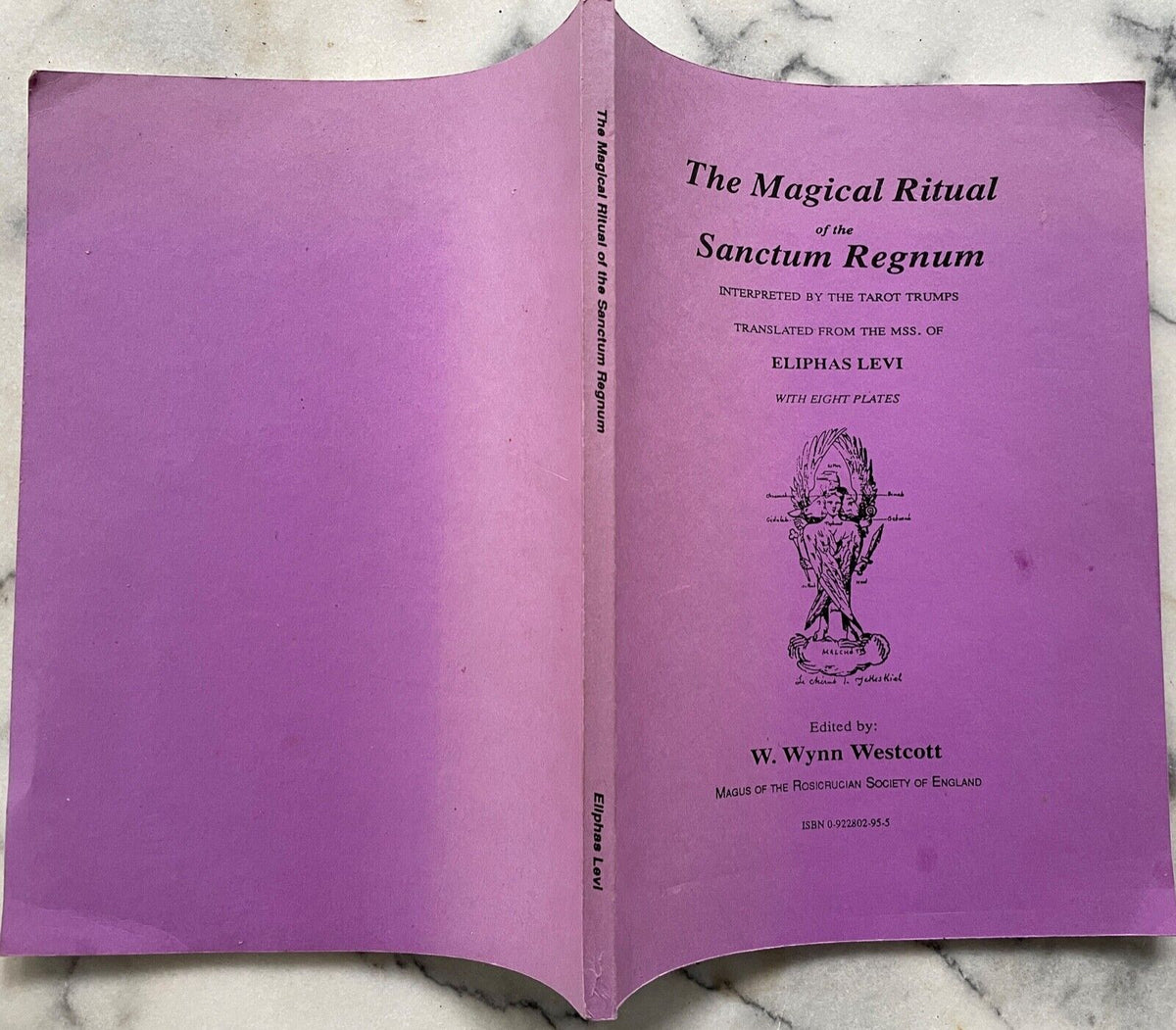 THE MAGICAL RITUAL - Eliphas Levi TAROT RULING ARCHANGELS ANGELS HEAVE ...