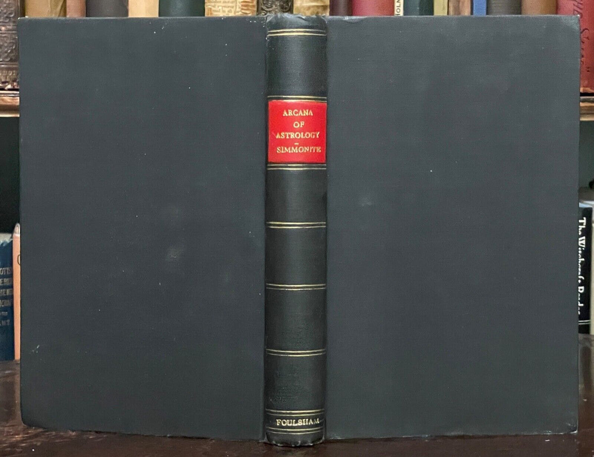 ARCANA OF ASTROLOGY - Simmonite, 1890 - ZODIAC ASTROLOGICAL DIVINATION ...