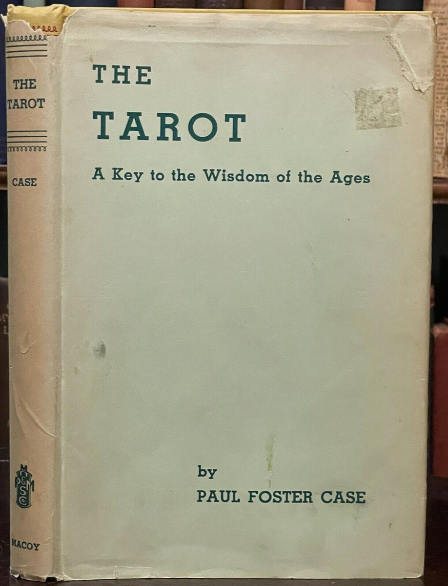 THE TAROT - Paul Foster Case, 1st 1947 - DIVINATION PROPHECY MAGICK OC ...