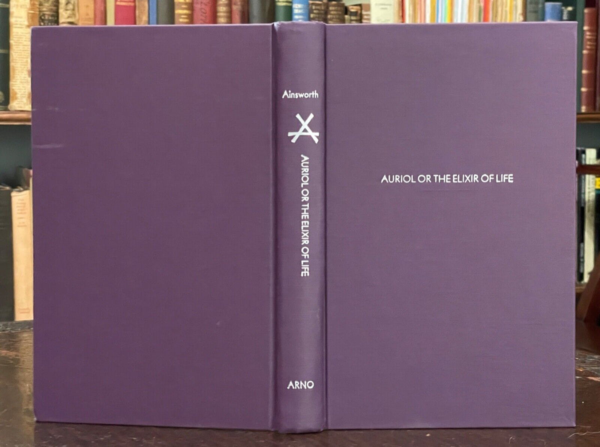 AURIOL OR THE ELIXIR OF LIFE - Arno Press, 1st 1976 - GOTHIC ROMANCE D ...