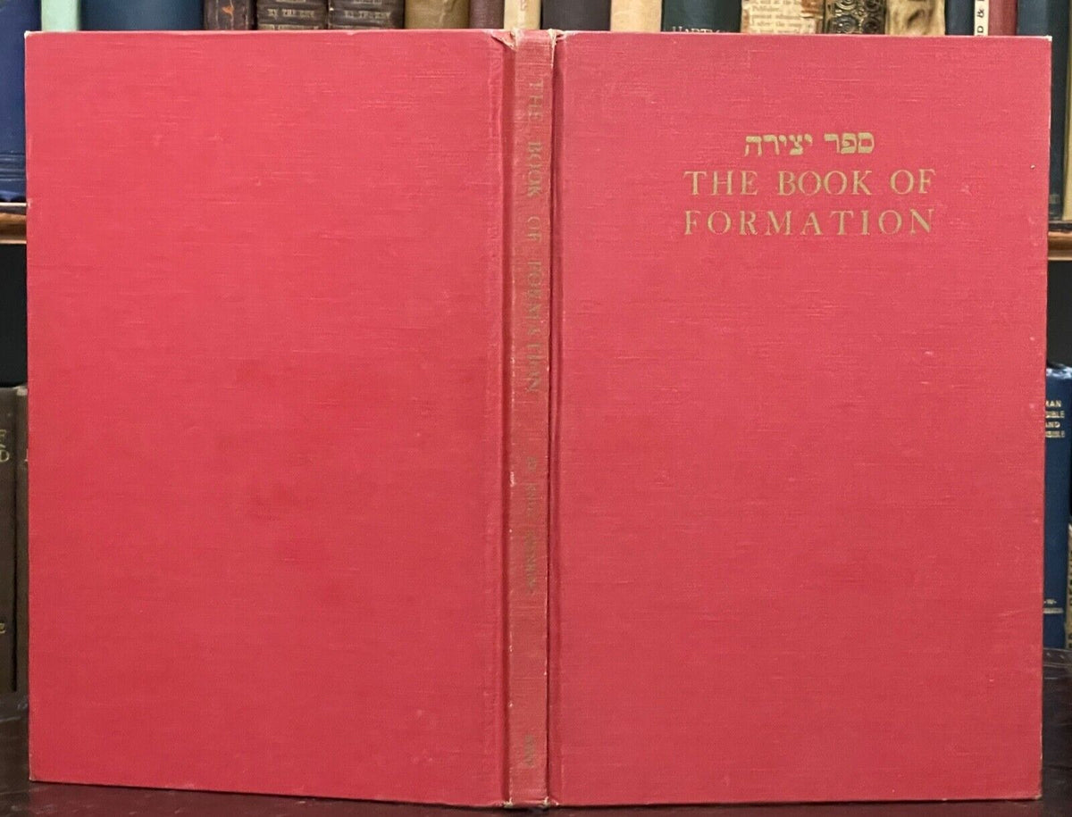 SEPHER YETZIRAH: BOOK OF FORMATION - Stenring & Waite, 1970 - QABBALIS ...