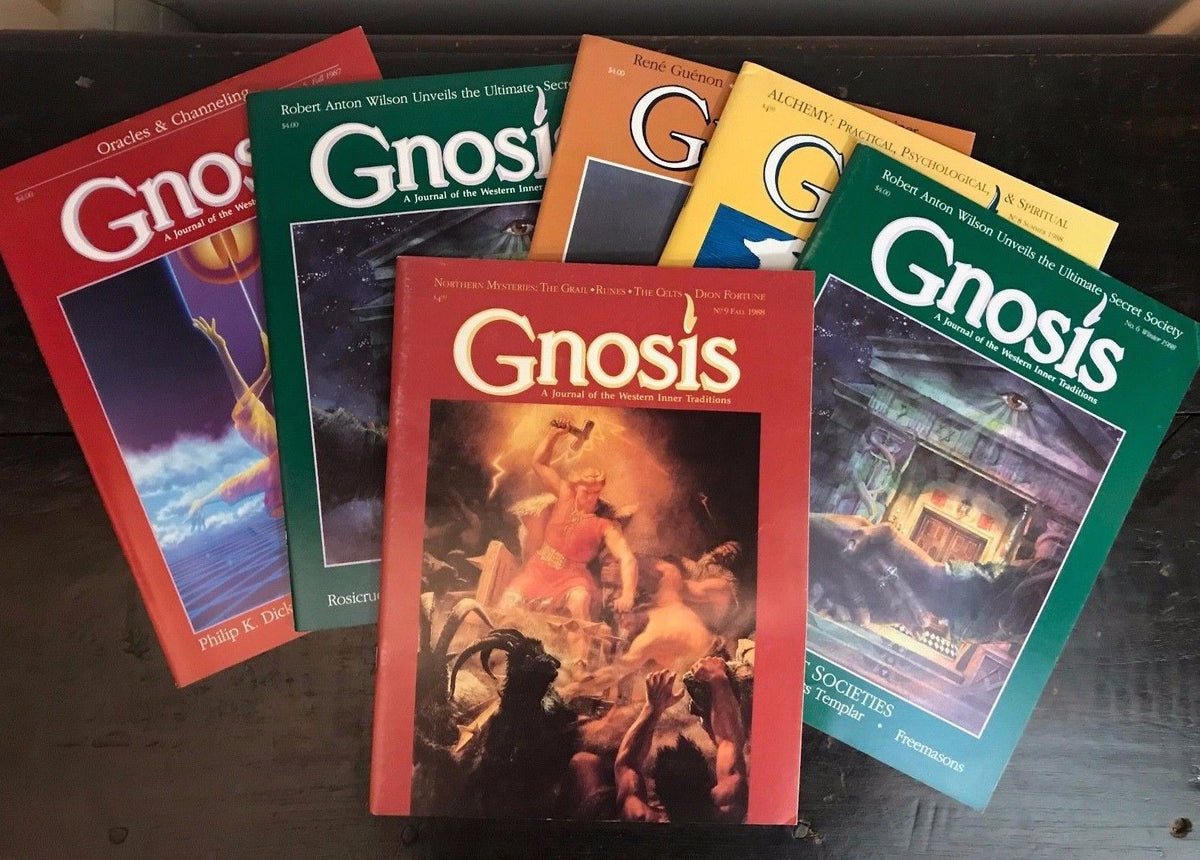 GNOSIS MAGAZINE ISSUES 1-9 — RELIGIOUS SPIRITUAL ESOTERIC OCCULT, 1985 ...