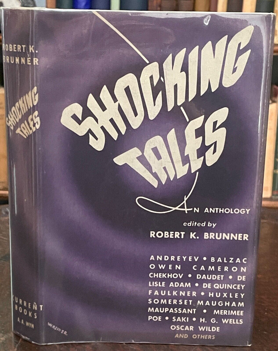 SHOCKING TALES - Brunner, 1st 1946 - SHORT STORIES HORROR REVENGE MYST ...