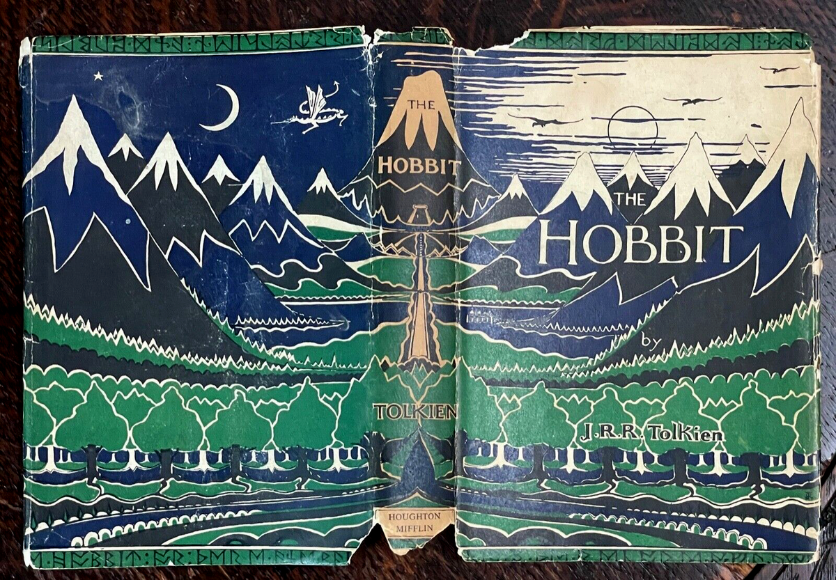 THE HOBBIT - TOLKIEN, 11th Impression OR 2nd/ 7th Printing, 1959 - Hou ...