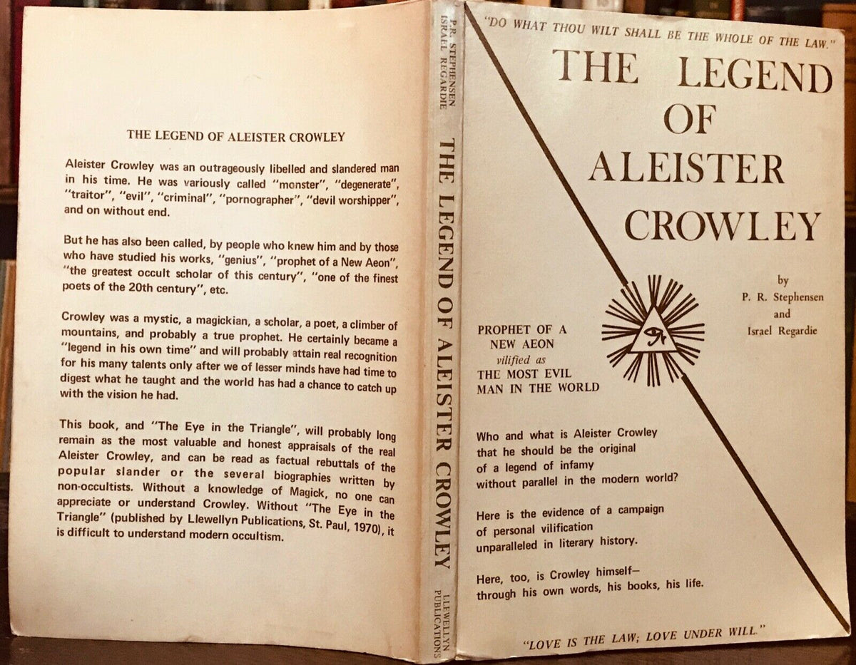 LEGEND OF ALEISTER CROWLEY - Israel Regardie, PR Stephensen - 1970 OCC ...