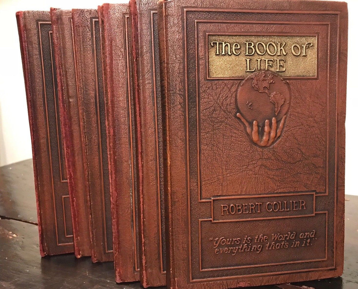 1925 - THE BOOK OF LIFE - COMPLETE SEVEN VOLUMES - Robert Collier, SIG ...