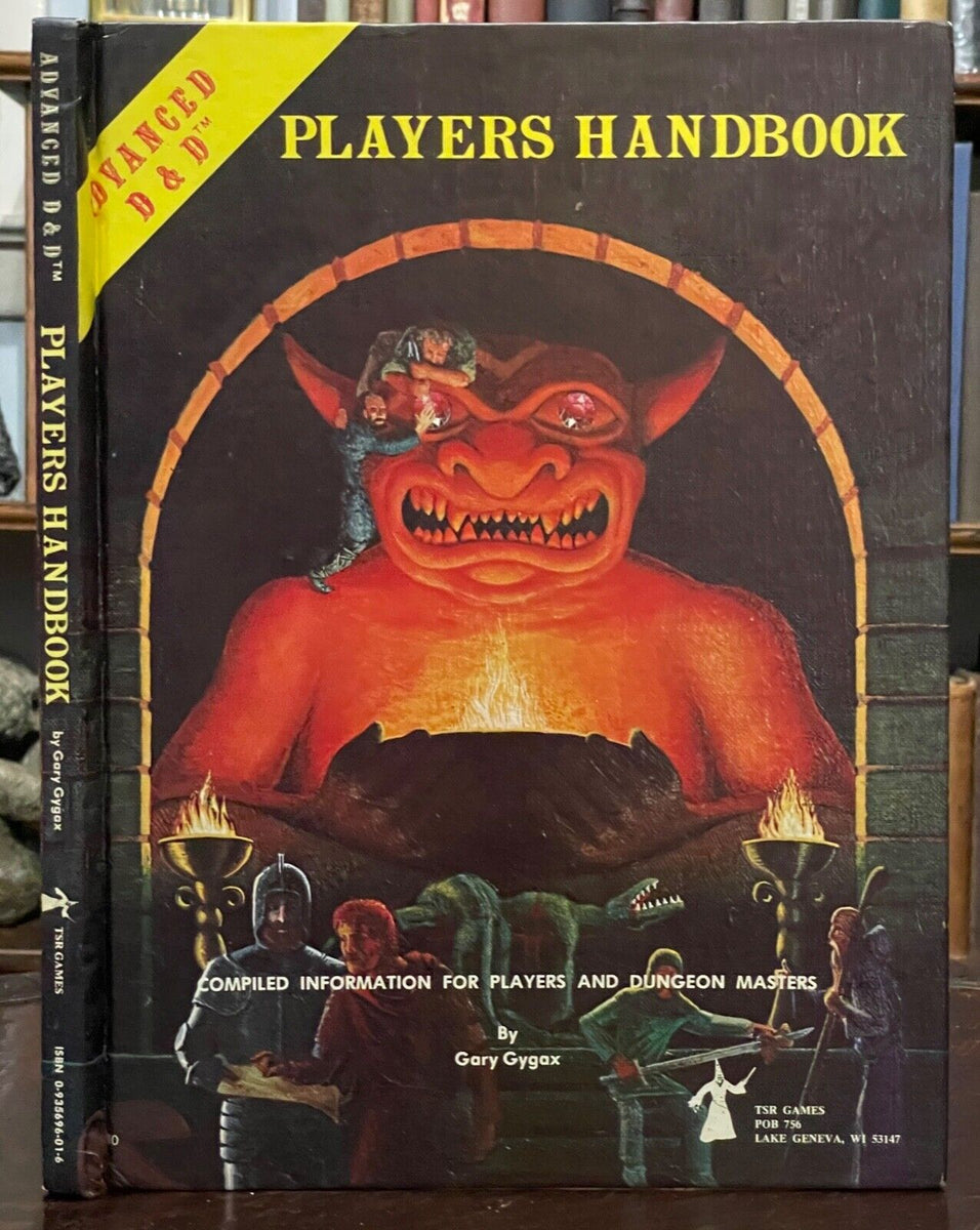 AD&D PLAYERS HANDBOOK - Gygax, 1980 - ADVANCED DUNGEONS AND DRAGONS #2 ...