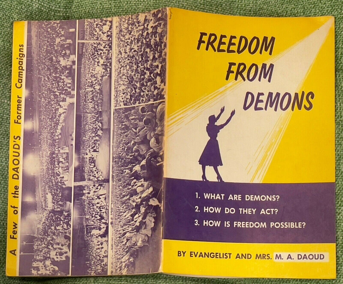 FREEDOM FROM DEMONS - 1st 1955 - POSSESSION, EXORCISM, DEMONS, EVIL, S ...