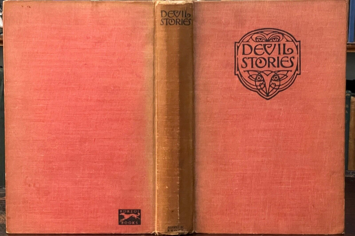DEVIL STORIES - Maximilian Rudwin, 1st 1921 DEMONS SATAN SHORT STORIES ...