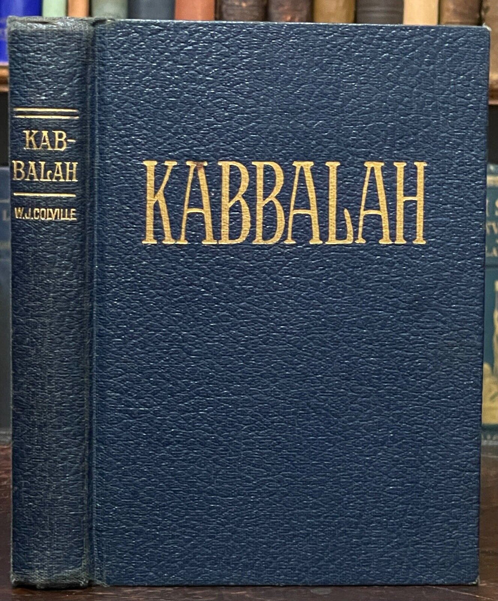 KABBALAH - Colville, 1st 1916 - KABBALISM KABBALISTIC NUMBERS ZOHAR MY ...