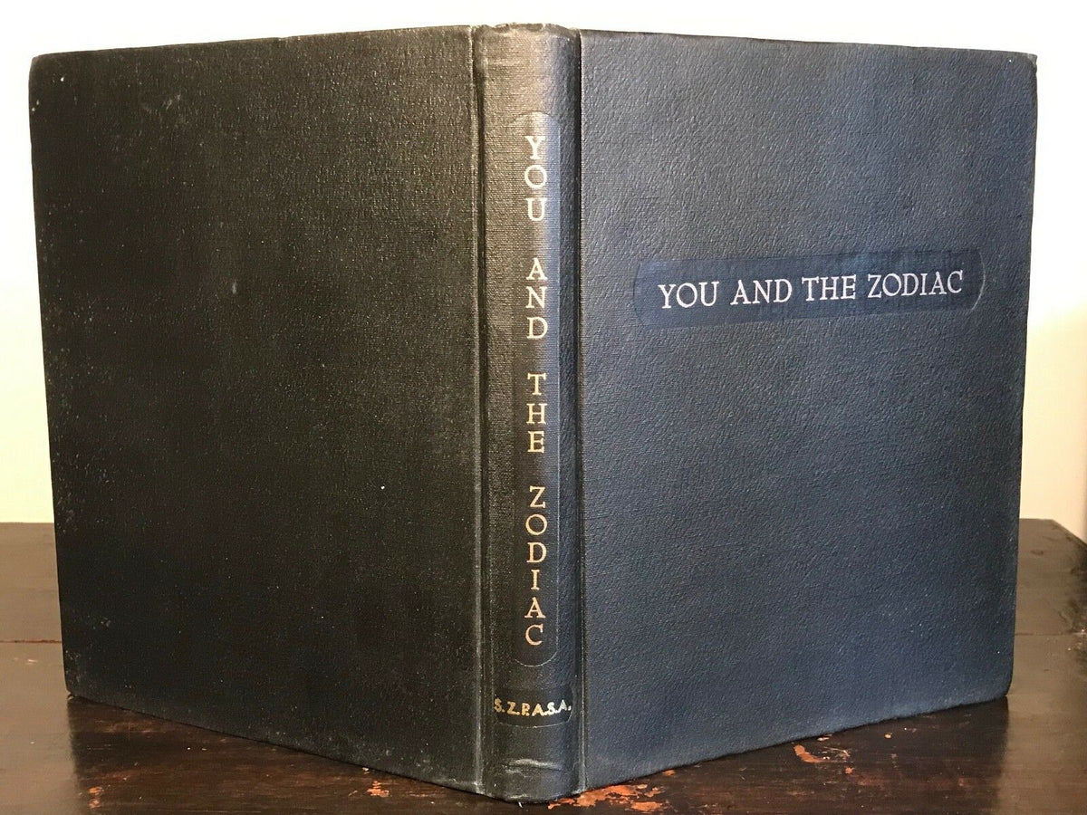 YOU AND THE ZODIAC - 1st and Ltd Ed, 1959 - ASTROLOGY ZODIAC PERSONALI ...