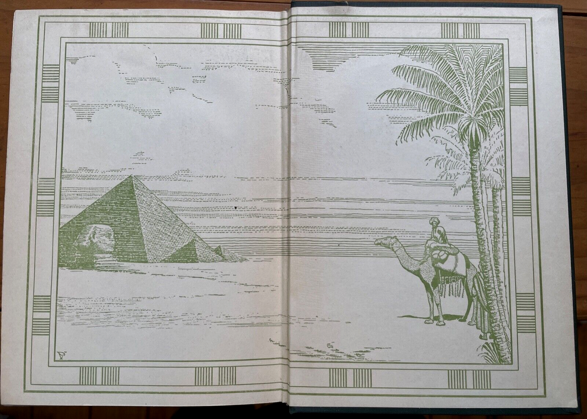 THE SPELL OF EGYPT - Bell, 1st 1922 - ILLUSTRATED EGYPTIAN HISTORY LIF ...
