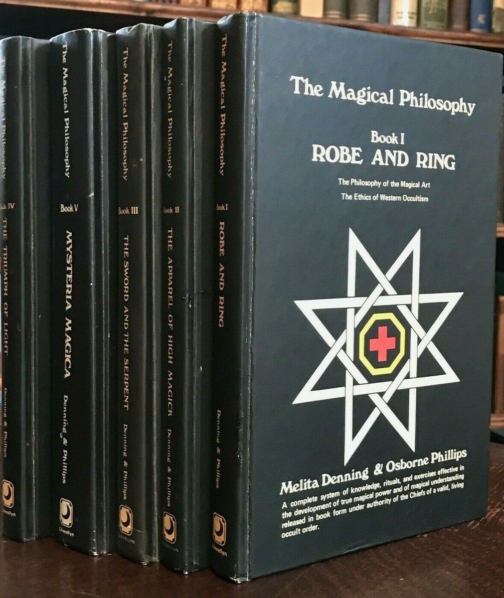 THE MAGICAL PHILOSOPHY - Complete Set by Denning & Phillips - 1st EDIT ...