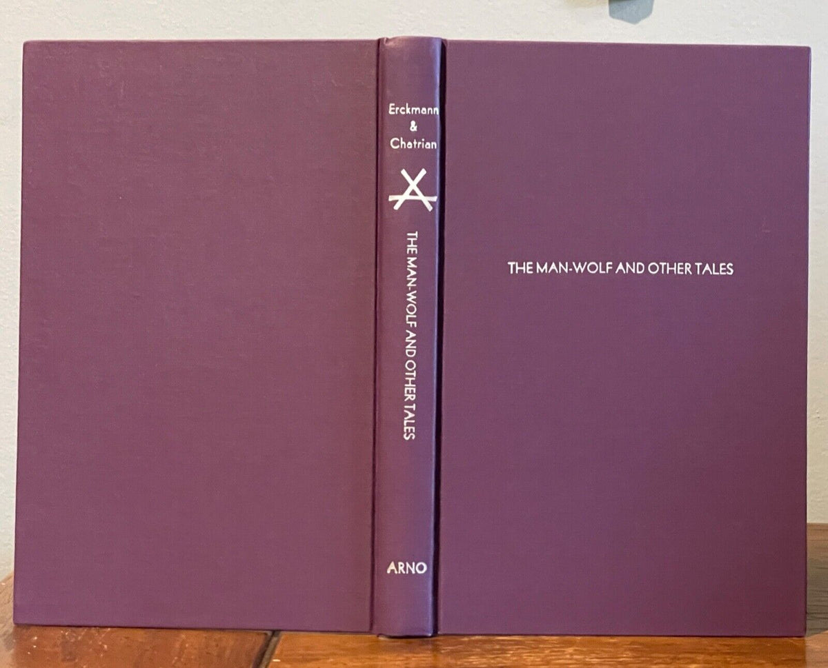 THE MAN-WOLF AND OTHER TALES - Arno Press, 1st 1976 - WEREWOLVES GOTHI ...