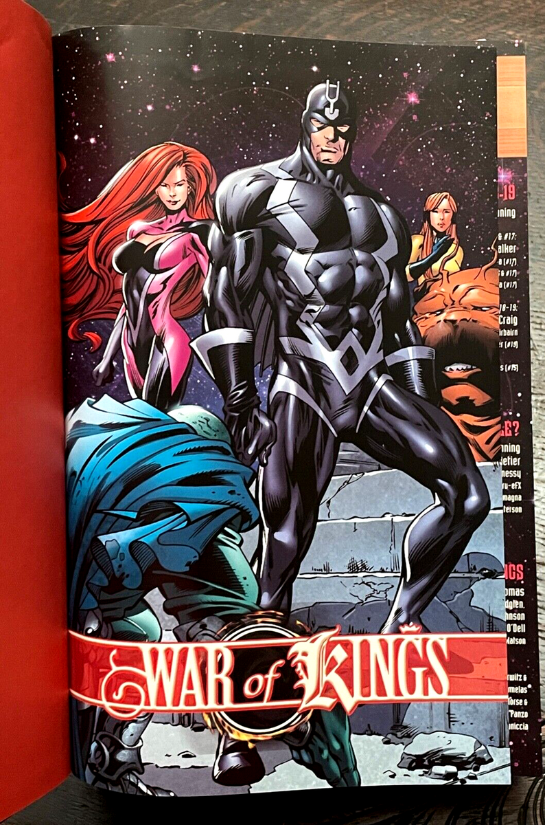 WAR OF KINGS OMNIBUS - HC/DJ MARVEL COMICS, 2016 – Black Cat Caboodle