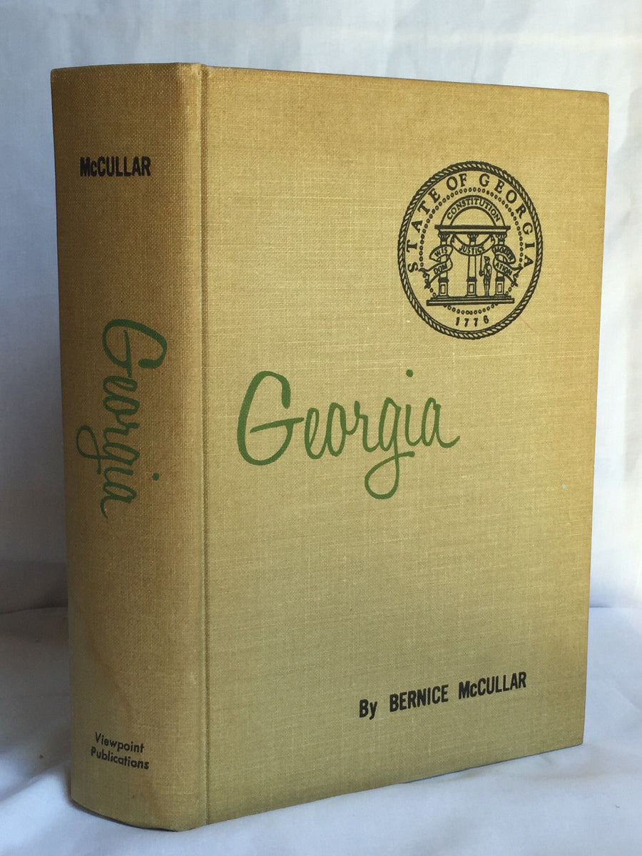 THIS IS YOUR GEORGIA by Bernice McCullar, 1st Ed.; Maps, Illus 1966 SI ...
