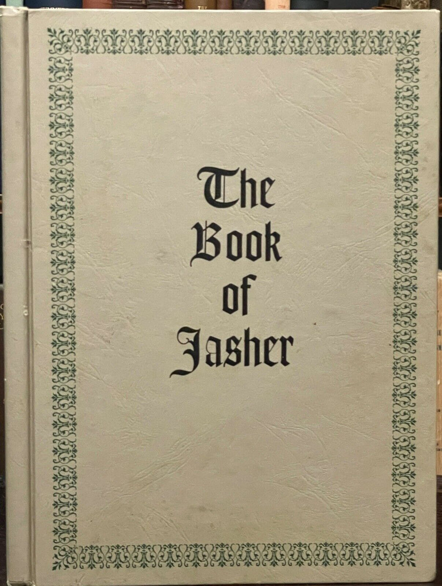 1977 BOOK OF JASHER, SACRED BOOK OF THE BIBLE - ROSICRUCIAN AMORC MAGI ...