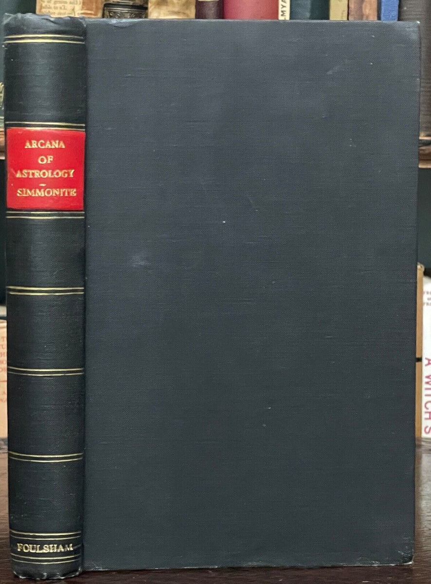 ARCANA OF ASTROLOGY - Simmonite, 1890 - ZODIAC ASTROLOGICAL DIVINATION ...