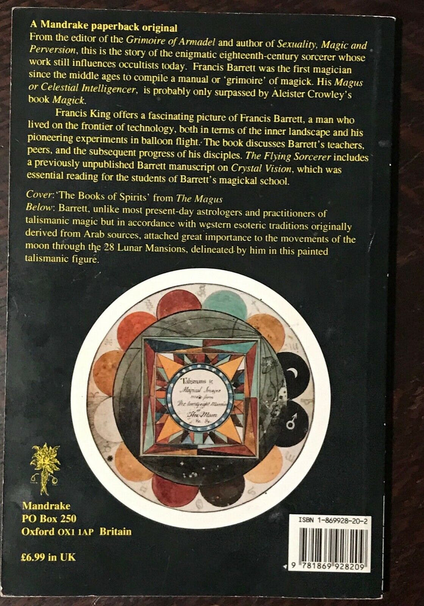 THE FLYING SORCERER - Francis X King - 1st Ed, 1992 OCCULT MAGICK HERM ...