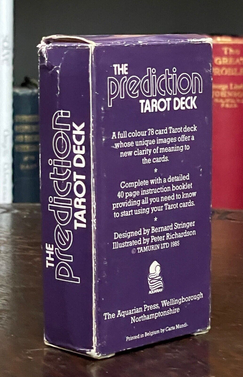 THE PROPHECY TAROT DECK - Aquarian Press, 1985 - DIVINATION CARDS - SE ...