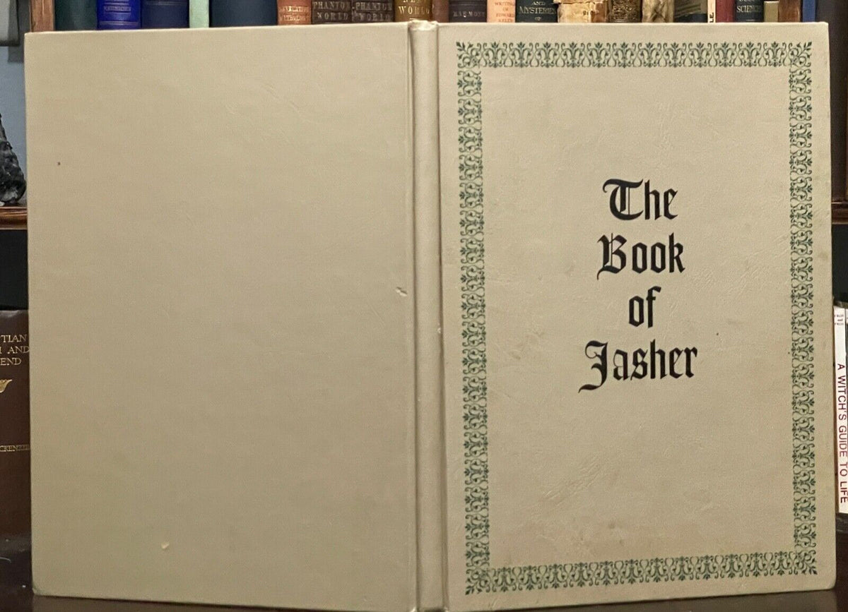 1977 BOOK OF JASHER, SACRED BOOK OF THE BIBLE - ROSICRUCIAN AMORC MAGI ...