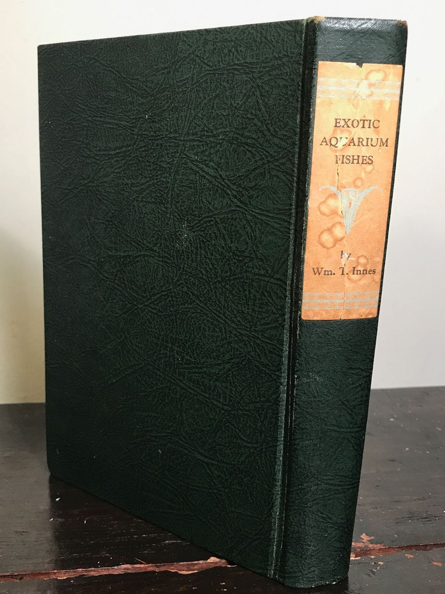 EXOTIC AQUARIUM FISHES, by William T. Innes, 1953 Illustrated Color ...
