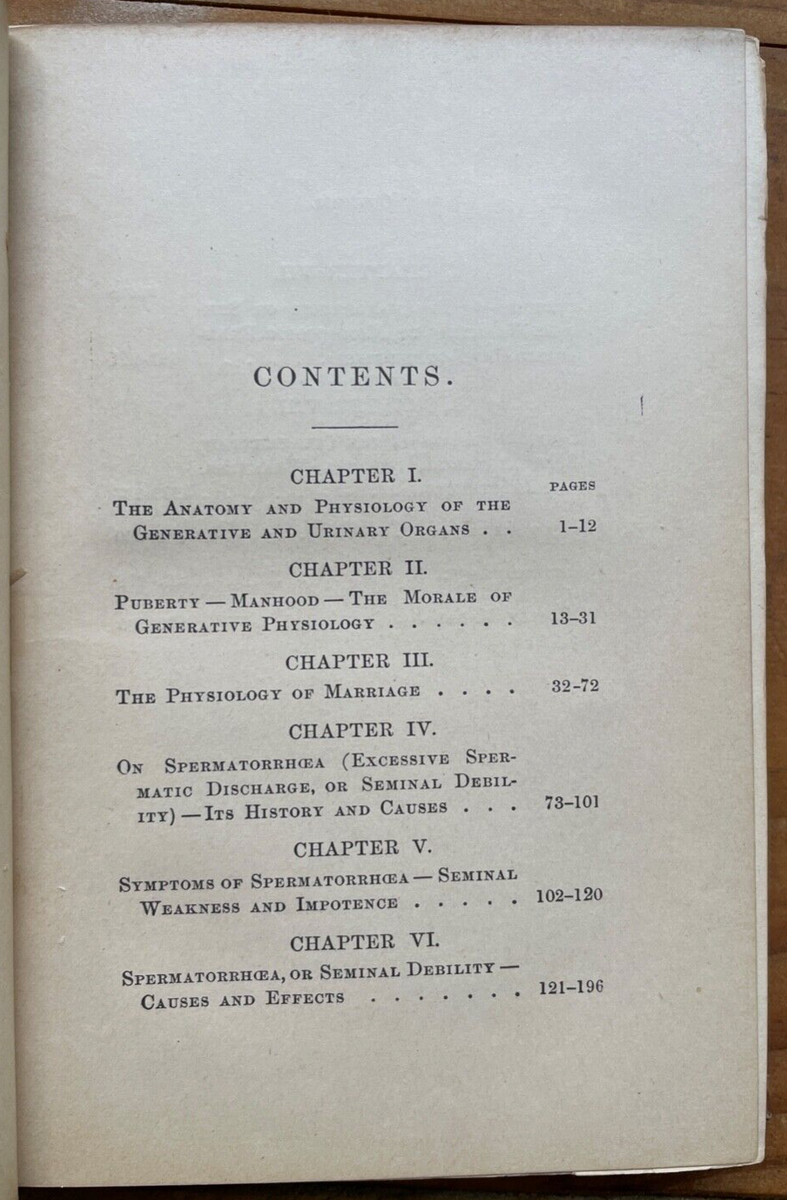 1880s SCIENCE OF LIFE: A MEDICAL TREATISE - MEDICINE, UROLOGY, CURES ...