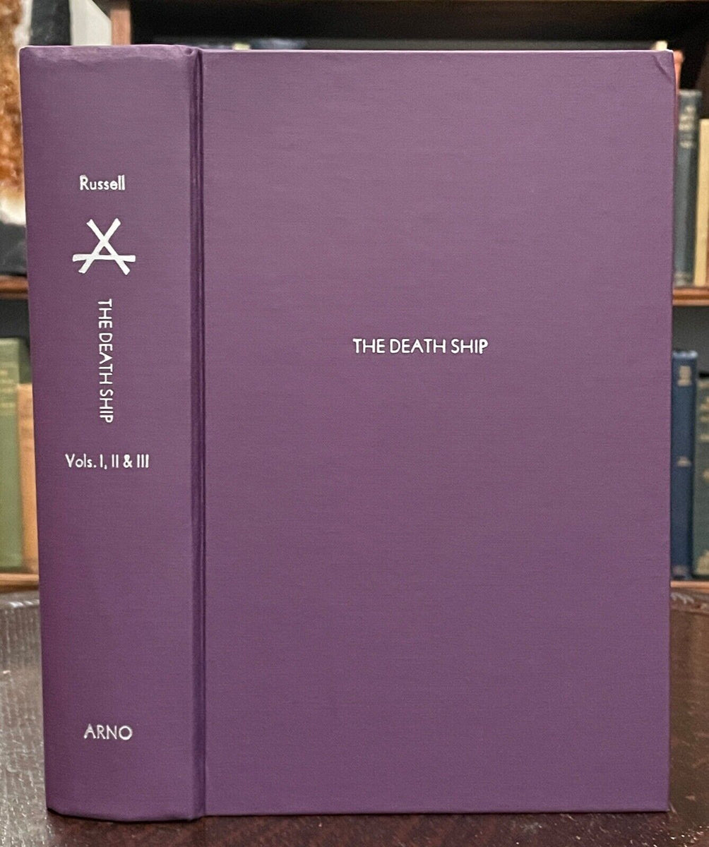 THE DEATH SHIP - Arno Press / Russell, 1st 1976 - GOTHIC HORROR GHOSTS ...