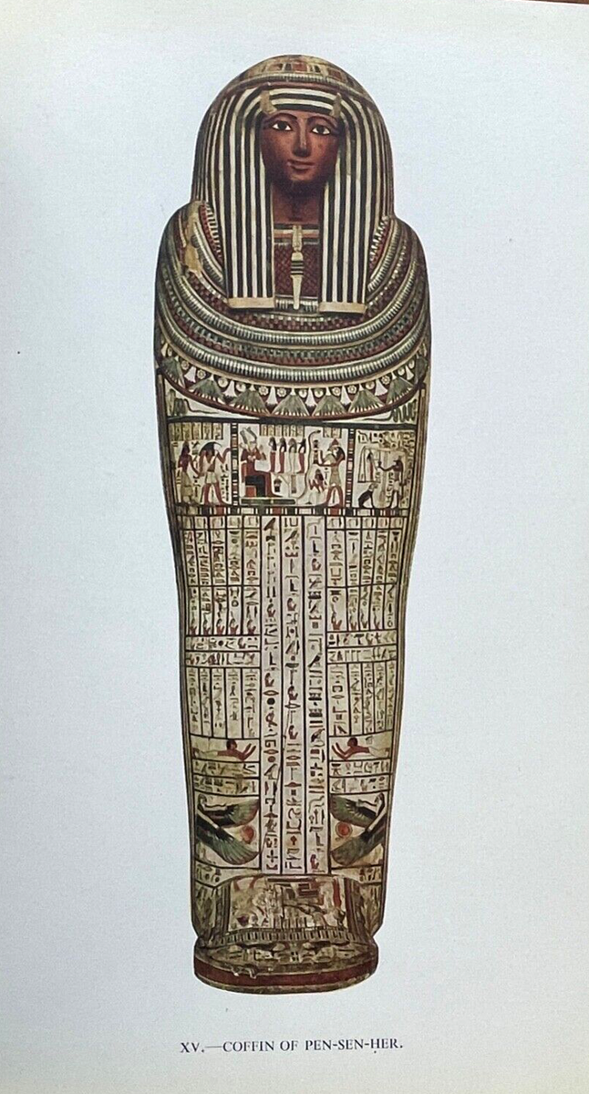 EGYPTIAN MUMMIES COFFINS BRITISH MUSEUM - 1st 1938 - ANCIENT EGYPT MUM ...