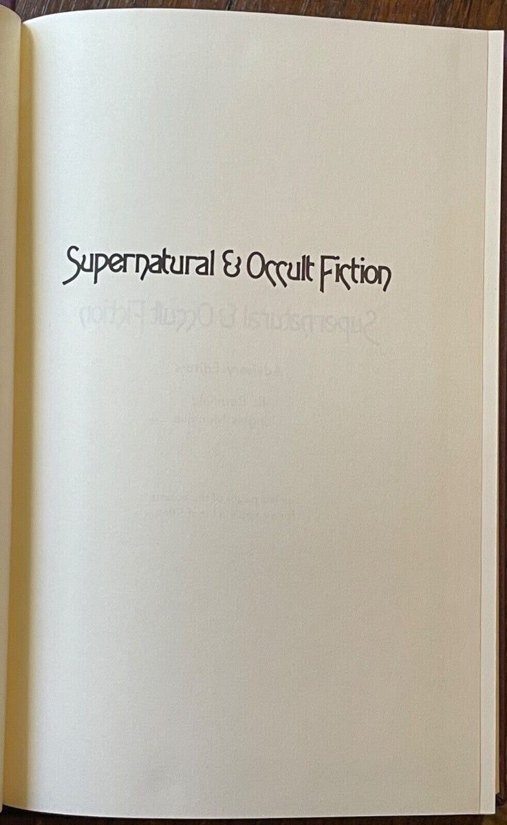 ANCIENT HAUNTINGS - Arno Press, 1st 1976 - OCCULT SUPERNATURAL GHOST S ...