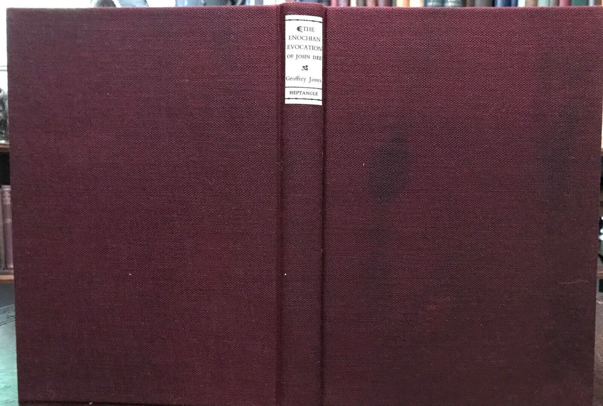 ENOCHIAN EVOCATION OF DR. JOHN DEE - 1st & Ltd Ed, 1984 MAGICK OCCULT ...