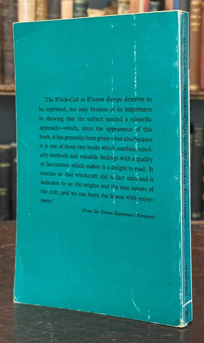WITCH-CULT IN WESTERN EUROPE - Murray, 1962 - MAGICK WITCHES WITCHCRAF ...