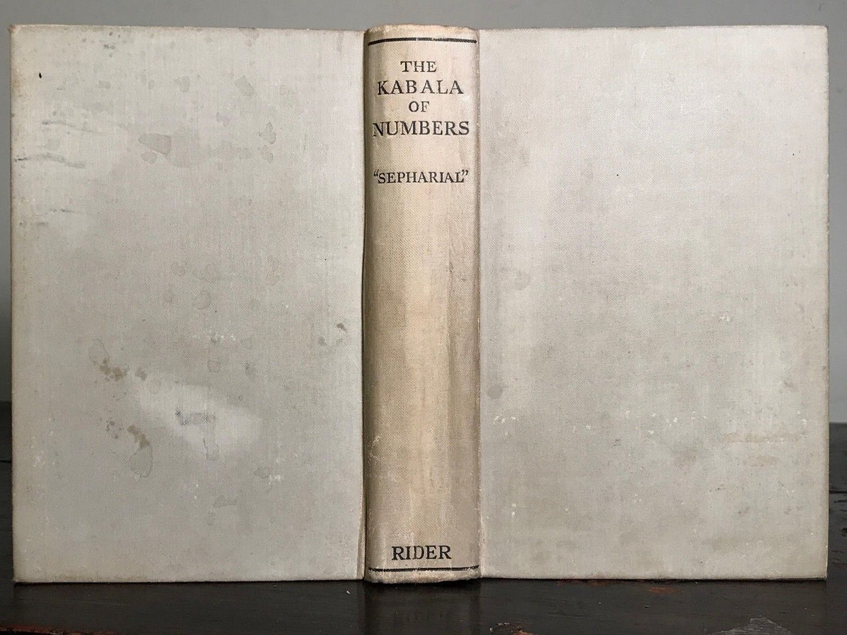 SEPHARIAL - THE KABALA OF NUMBERS - 1933 - KABALISTIC NUMEROLOGY DIVIN ...