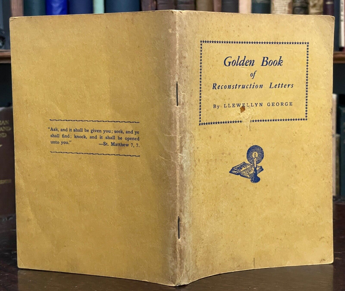 GOLDEN BOOK OF RECONSTRUCTION LETTERS - Llewellyn George, 1st 1941 - A ...